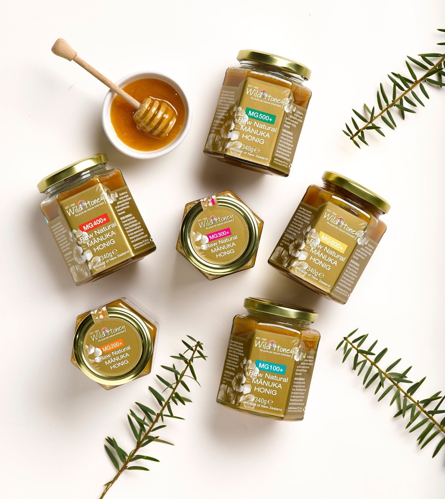 Manuka Honig MGO 100-600+ – Wild Honey